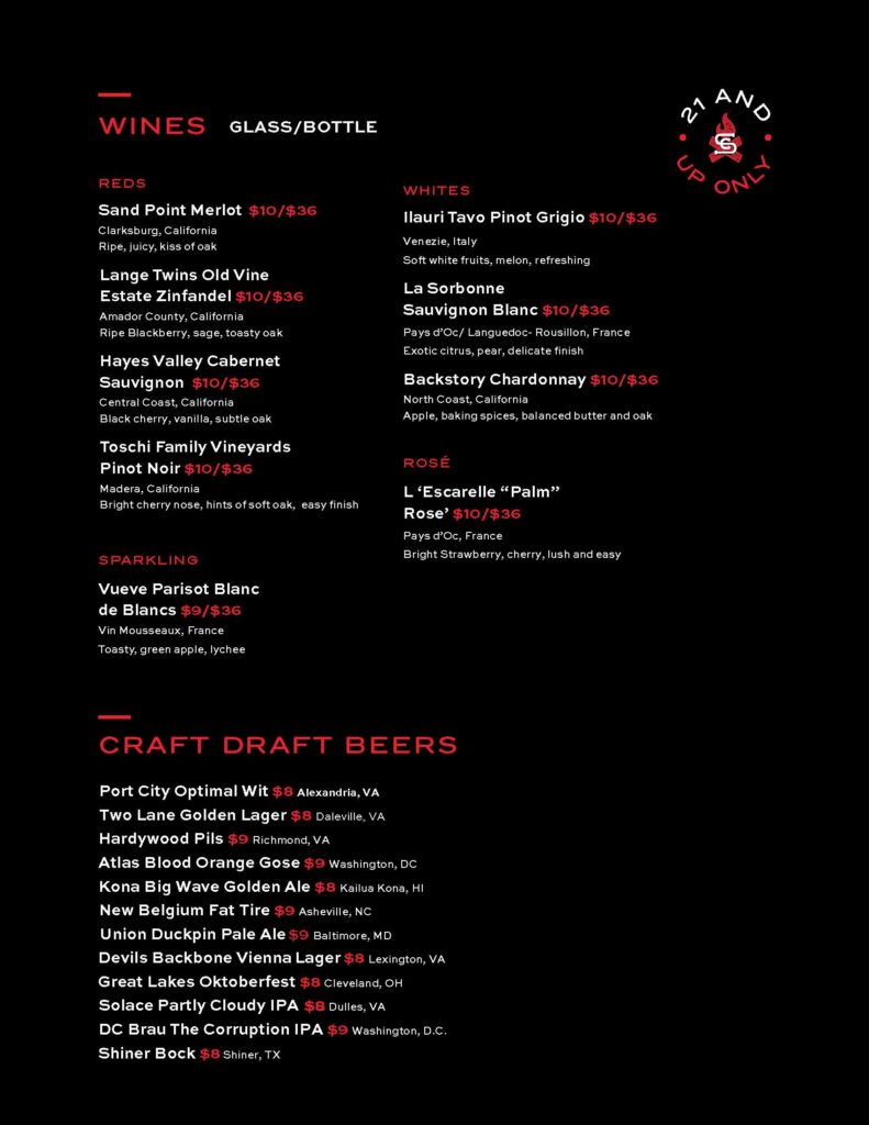 MENU - Smokecraft Modern Barbecue